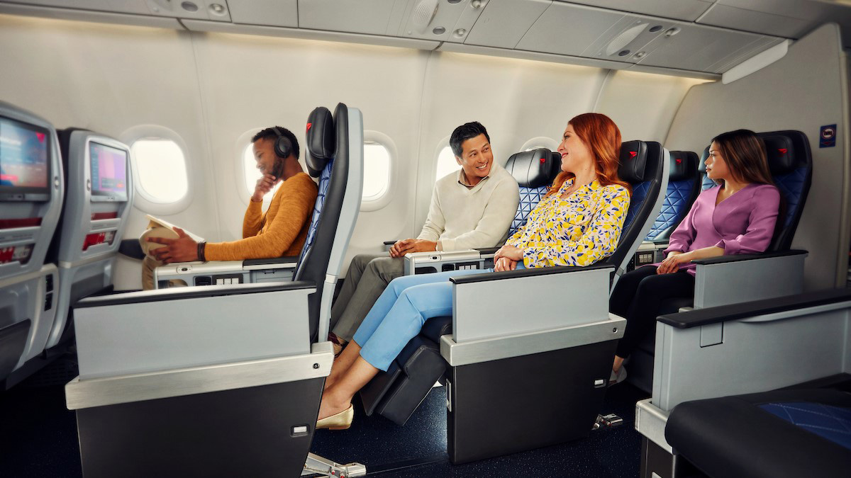 Delta Premium Select, la nueva cabina de Delta intermedia entre ...