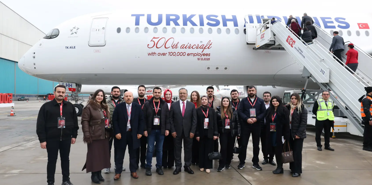 Turkish Airlines totaliza una flota de 500 aviones y espera alcanzar 1. ...